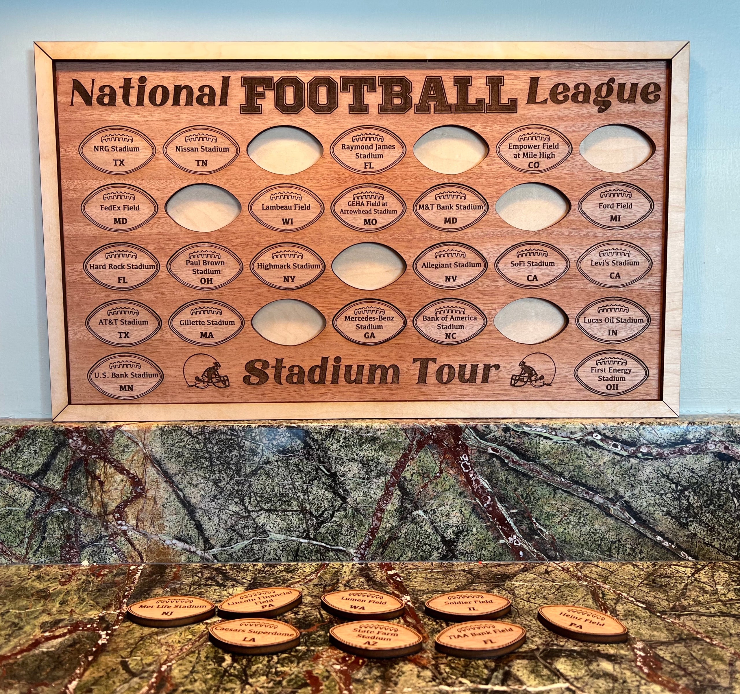 Football Stadium Tour | Rellie's Design